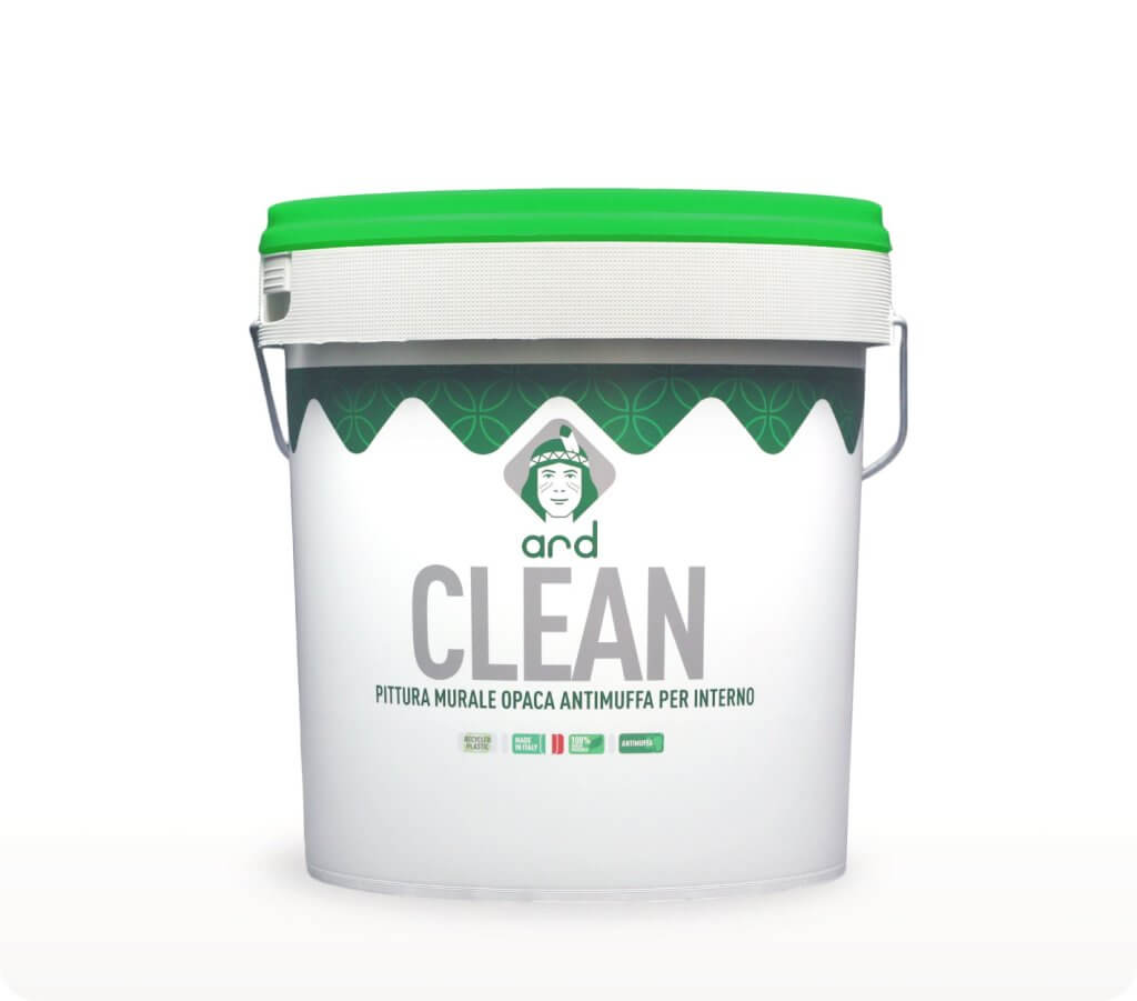 Clean - Anti-algae matt Paint for Interiors- Ard Raccanello