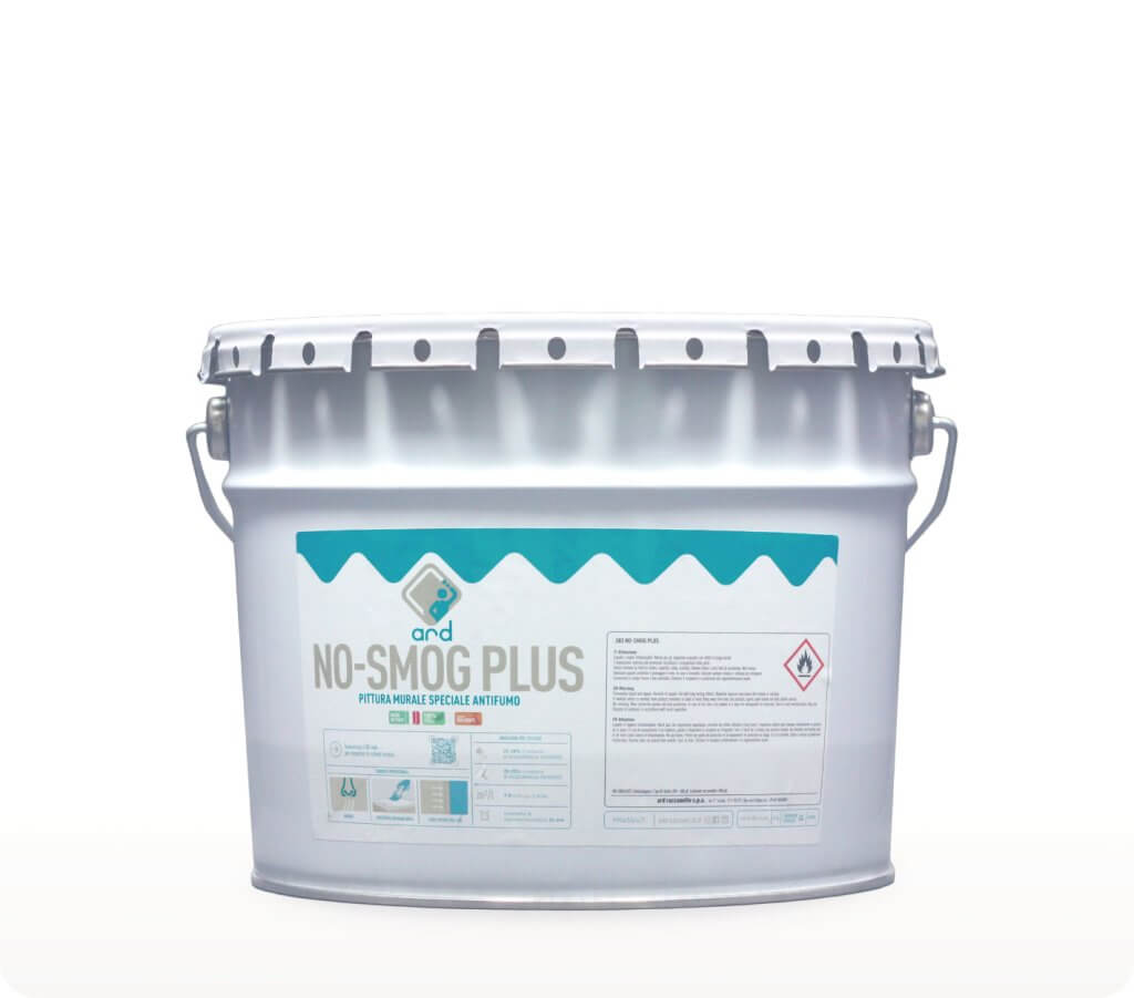 No-Smog Plus - Special Anti-Smoke Wall Paint - Ard Raccanello