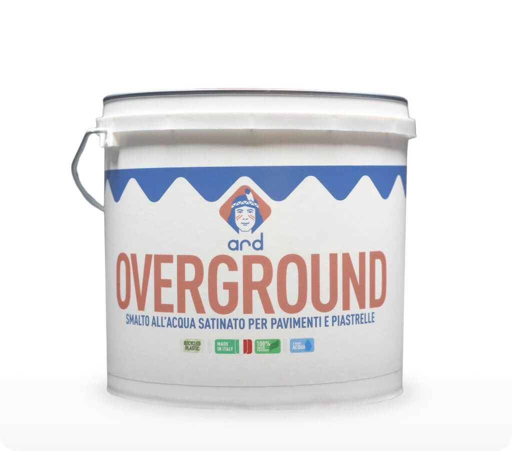 Overground - Satin water based enamel - Ard Raccanello